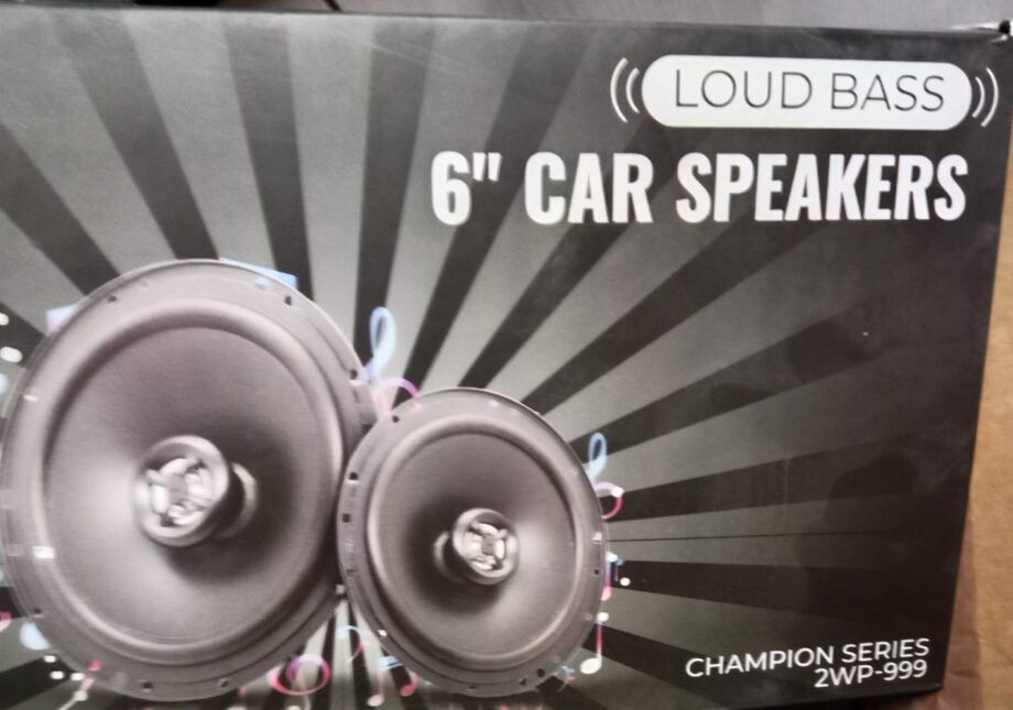 6″ Car Speakers Loud Bass 200W – Castle Auto India